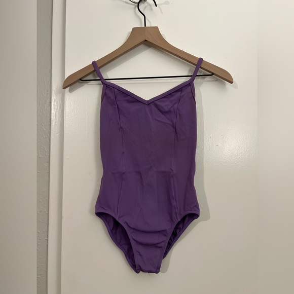 chacott | Other | Chacott Ballet Leotard Purple Camisole High Cut ...